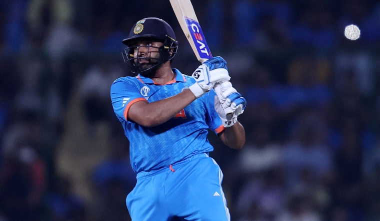 Rohit Sharma surpasses Chris Gayle's record, becomes batter to hit most sixes in international ...